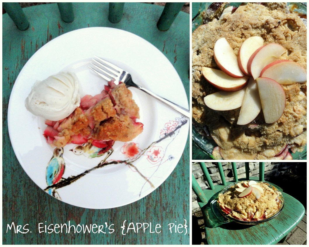 Mrs. Eisenhower’s {Apple Pie} – Freshly Minted Living